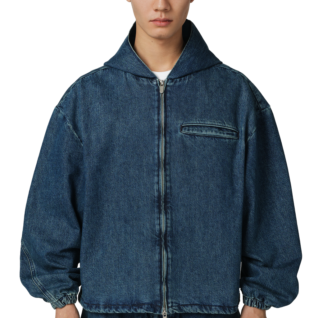 Denim 410 Orb Jacket in Clouded Indigo
