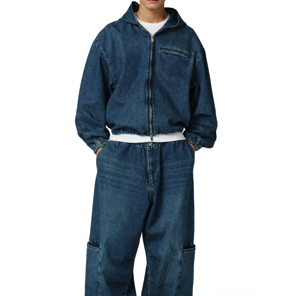 Denim 410 Orb Jacket in Clouded Indigo